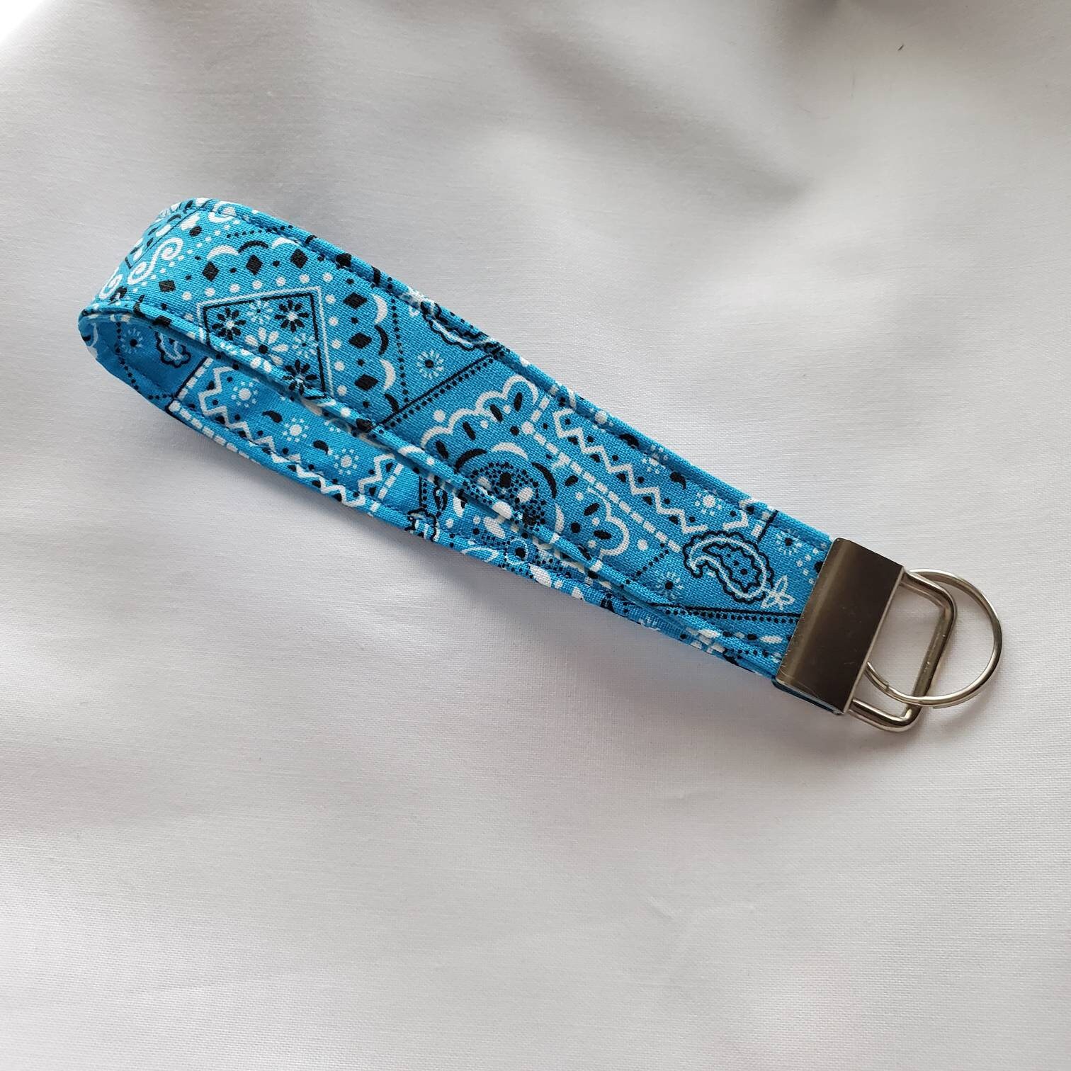 Wristlet Key Fob Key Ring Keychain Over the Wrist Key Fob | Etsy