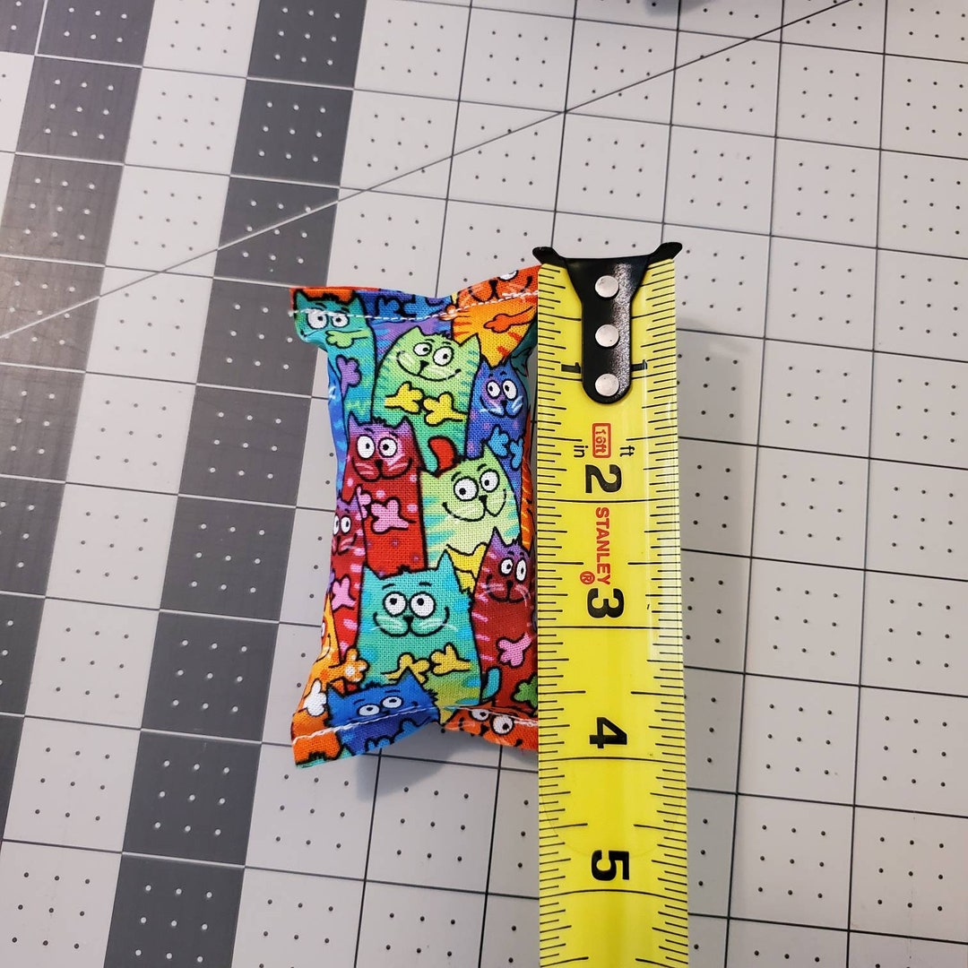 Organic Catnip Kicker Mini Toy, Kitty Pillow Toy, Cat Gift, Cat Kicker ...