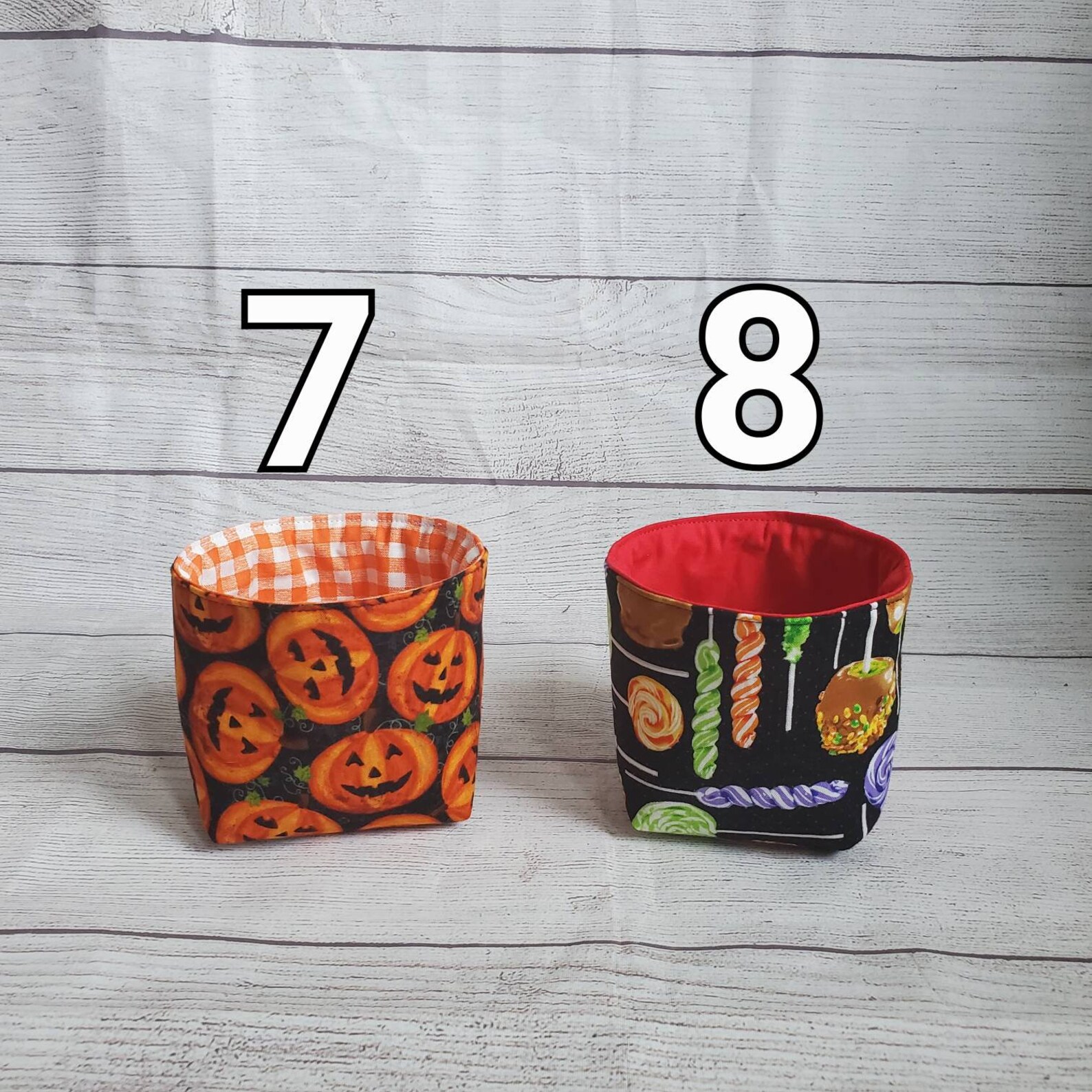 MINI Halloween Basket Bag Bin Party Favor Hostess Gift - Etsy