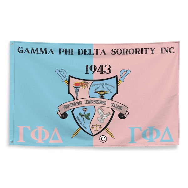 Delta Gamma Flag - Etsy