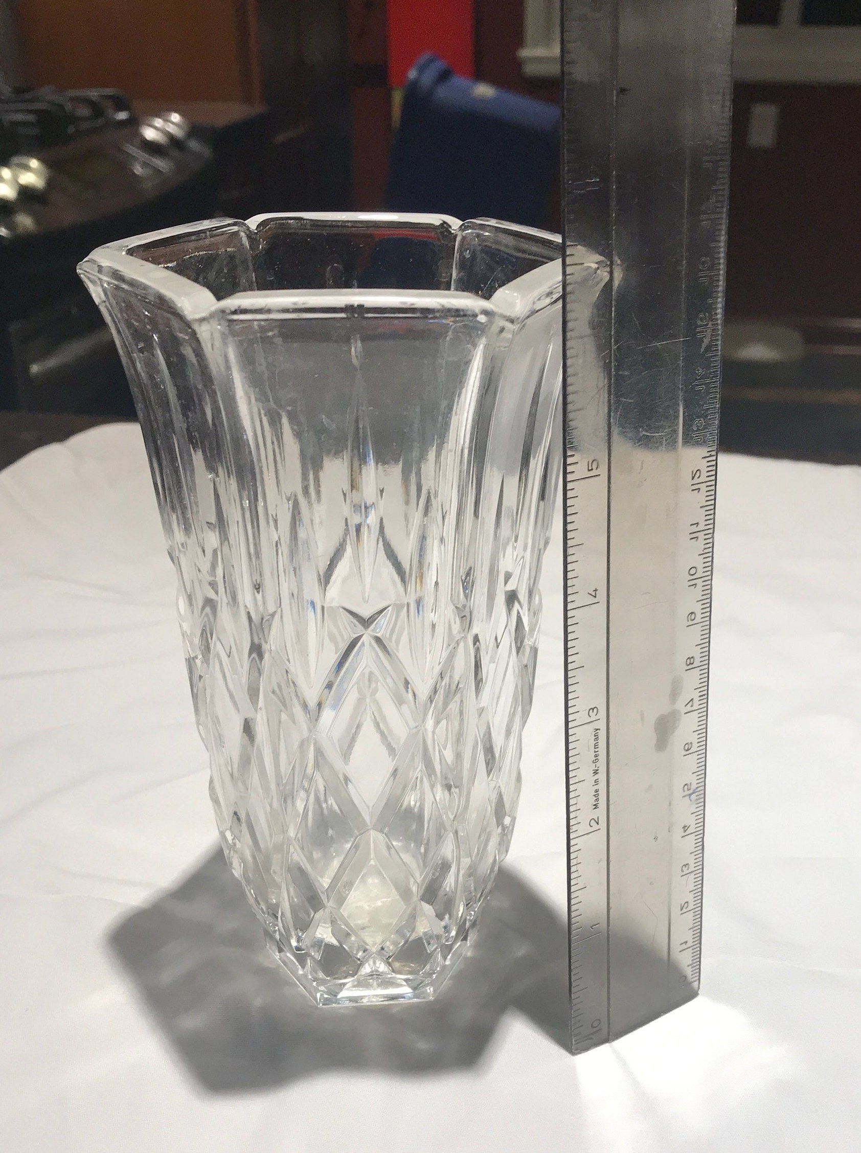 Waterford Crystal Vase - Etsy