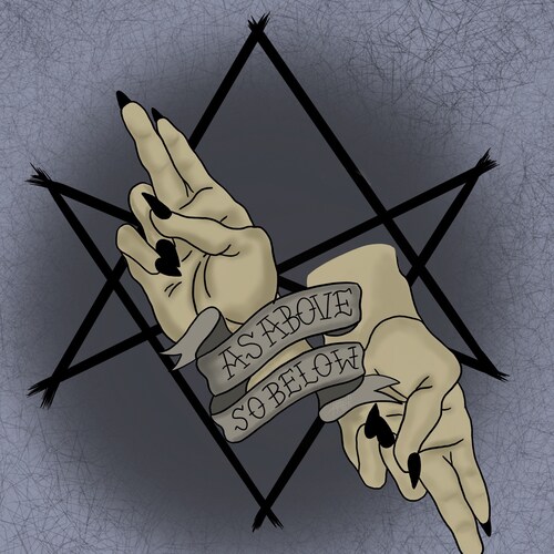 As Above so Below Art Print Letterpressed Print Wall Art - Etsy