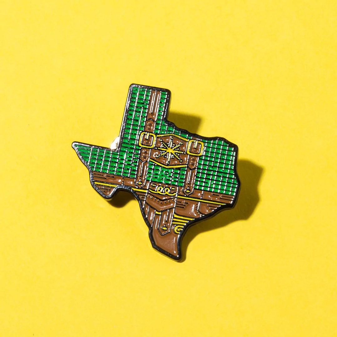 Texas Lederhosen Enamel Pin - Etsy