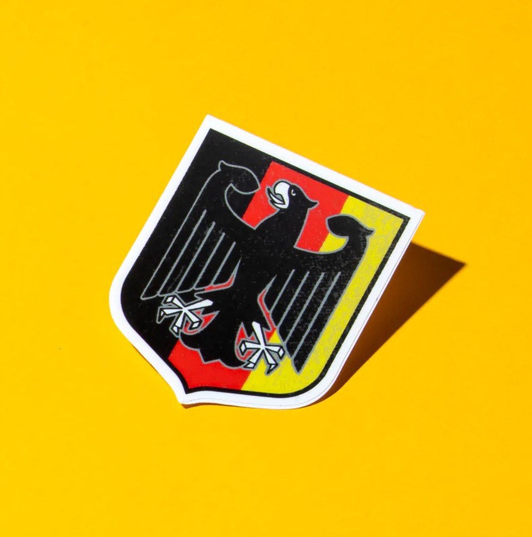 Bundesadler German Eagle Sticker - Etsy