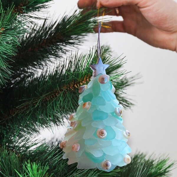 Aqua Ornaments - Etsy