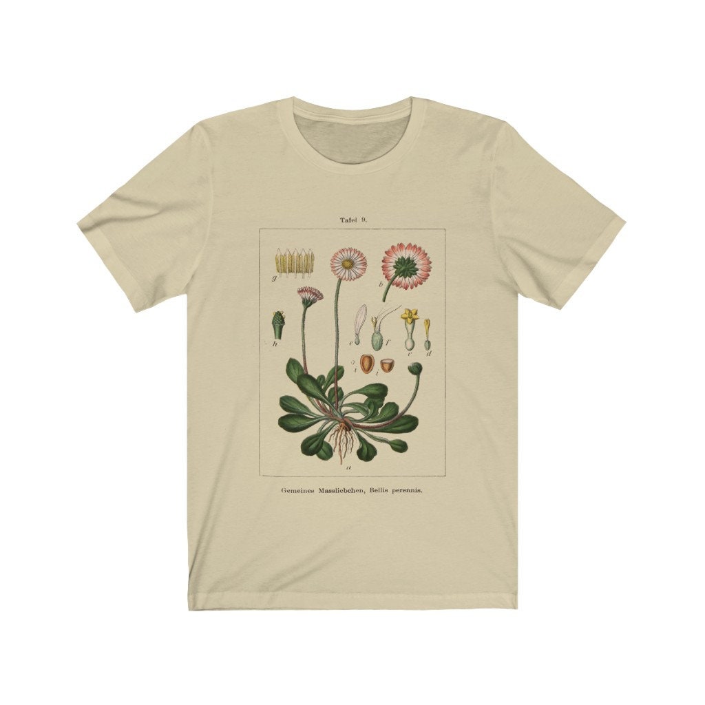 Cottage core botanical t-shirt womens fashion shirts | Etsy