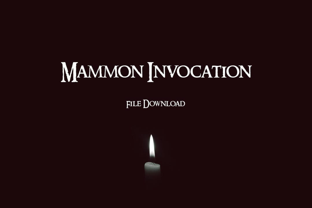 Mammon Invocation, Money, Wealth, Riches, Goetic Demons, Witchcraft ...