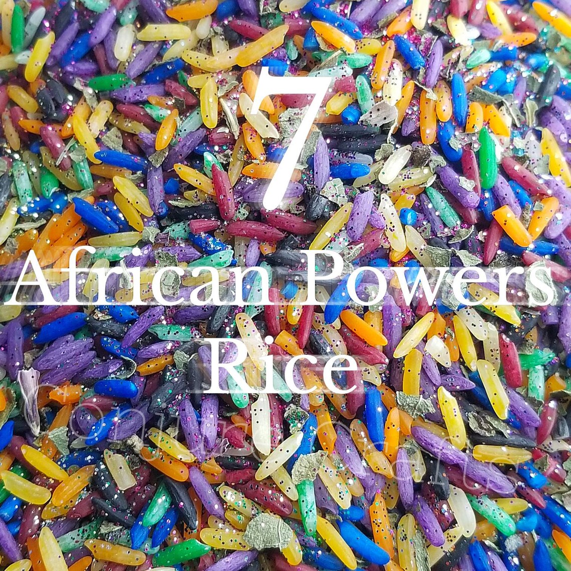7 African Powers Hoodoo Rice Orisha Blessings Orunmilla - Etsy