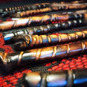 Hand-carved Witch's Wand, Randomly Chosen, One-of-a-kind Design ...