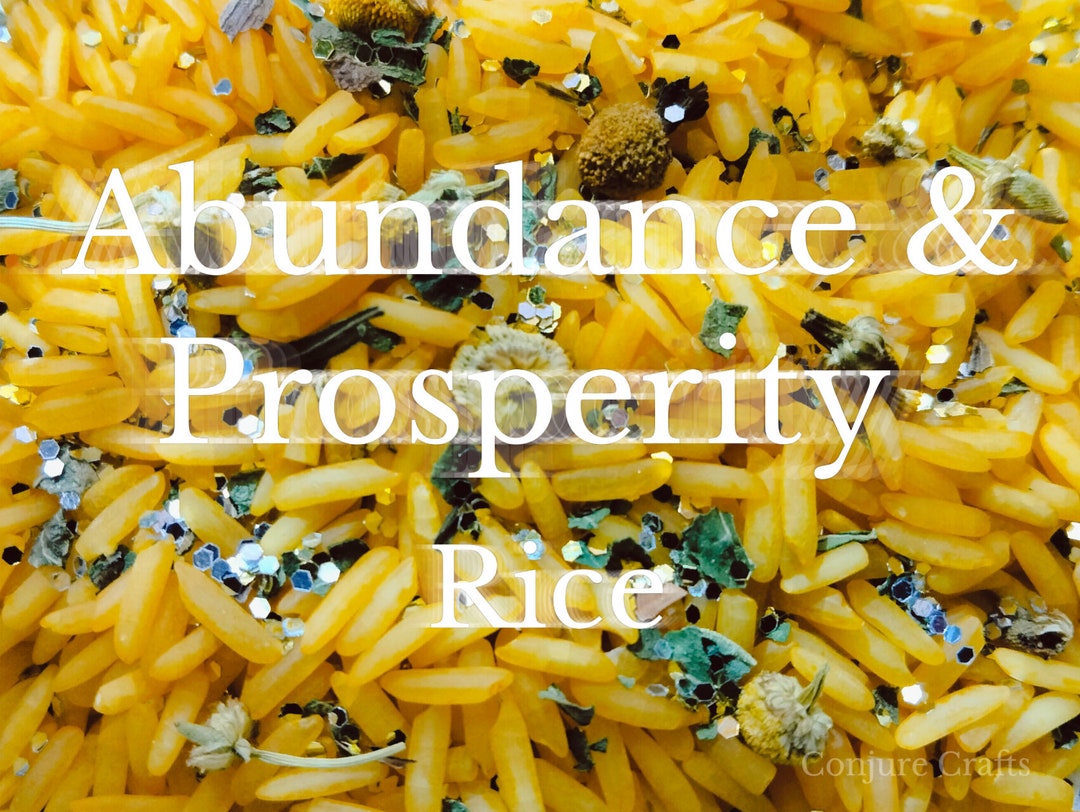 Abundance & Prosperity Hoodoo Rice | Good Fortune, Opportunities, Road ...