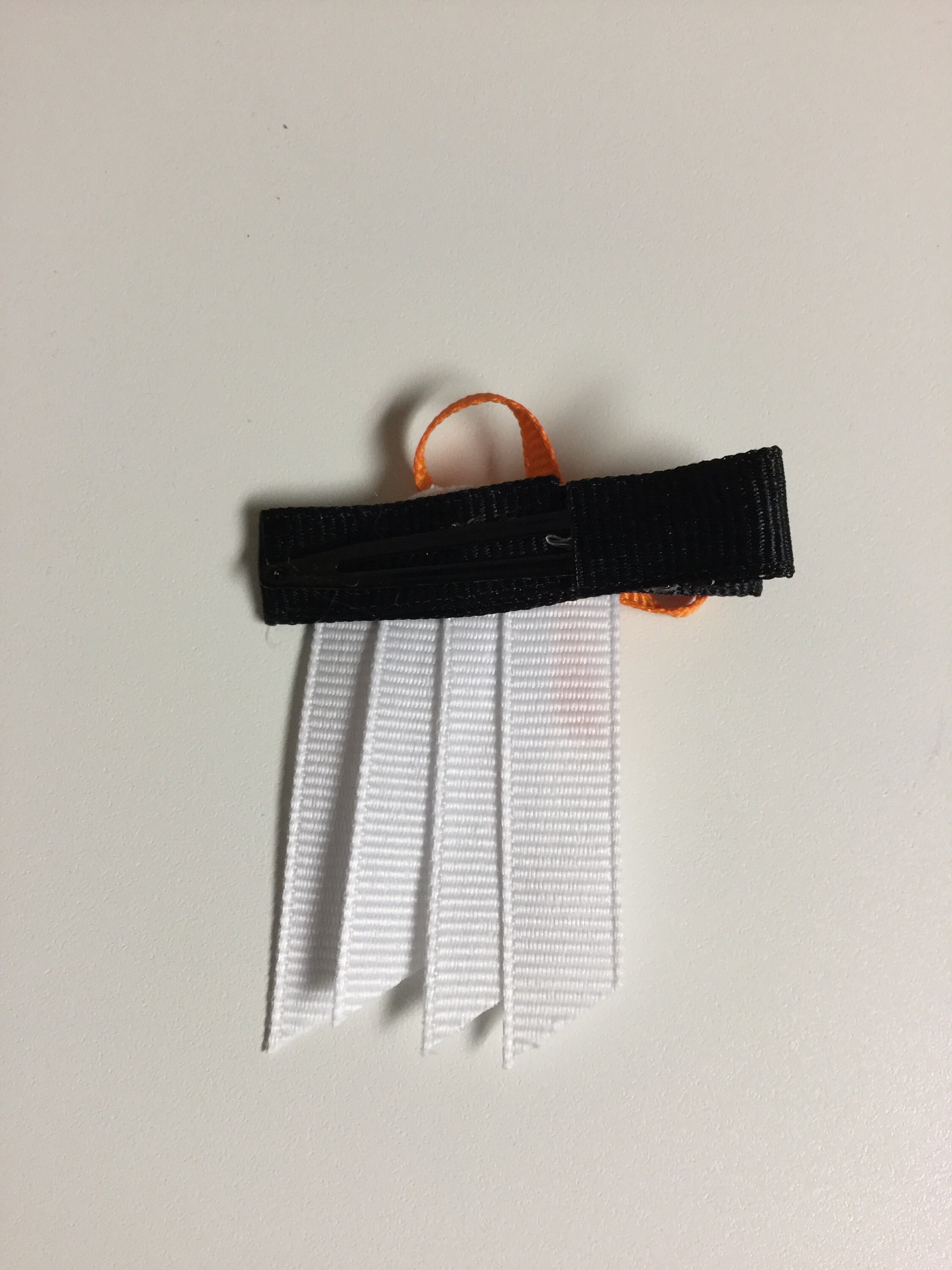 Little Ghost Halloween Ribbon Sculpture Hair Bow, Ghost Bow, Ghost Hair ...