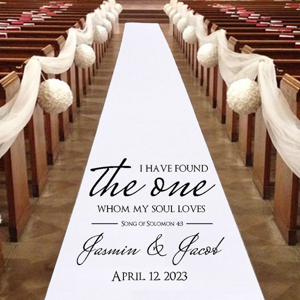 Custom Aisle Runner - Etsy