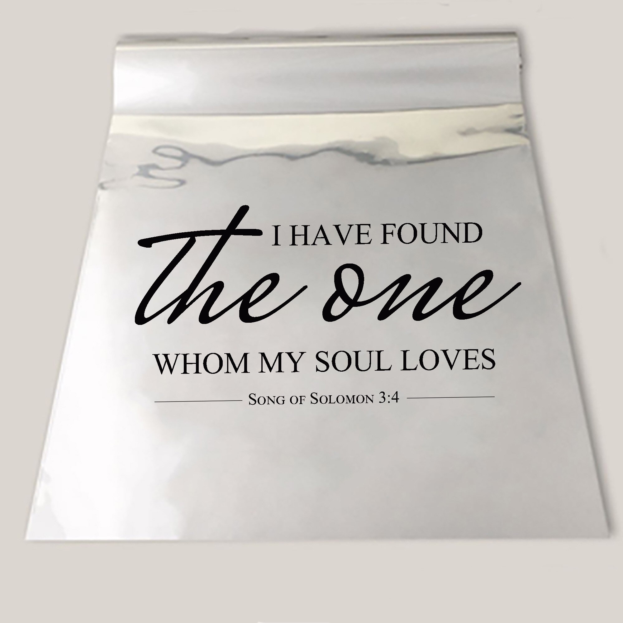 I Have Found the One Mirrored Reflection Aisle Runner - Etsy