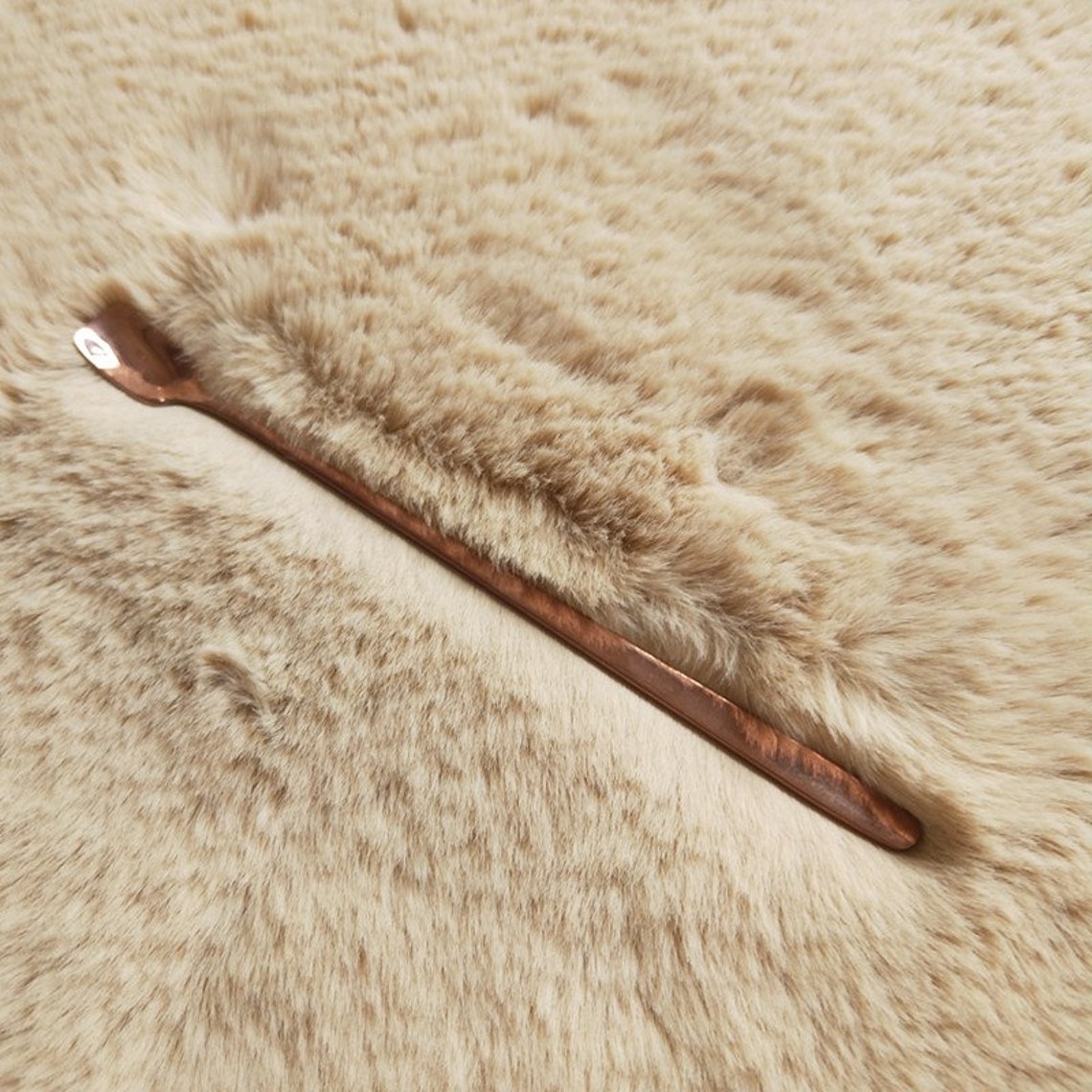 5ft Soft Faux Fur Rabbit Rectangle Round Area Rug Living Room - Etsy