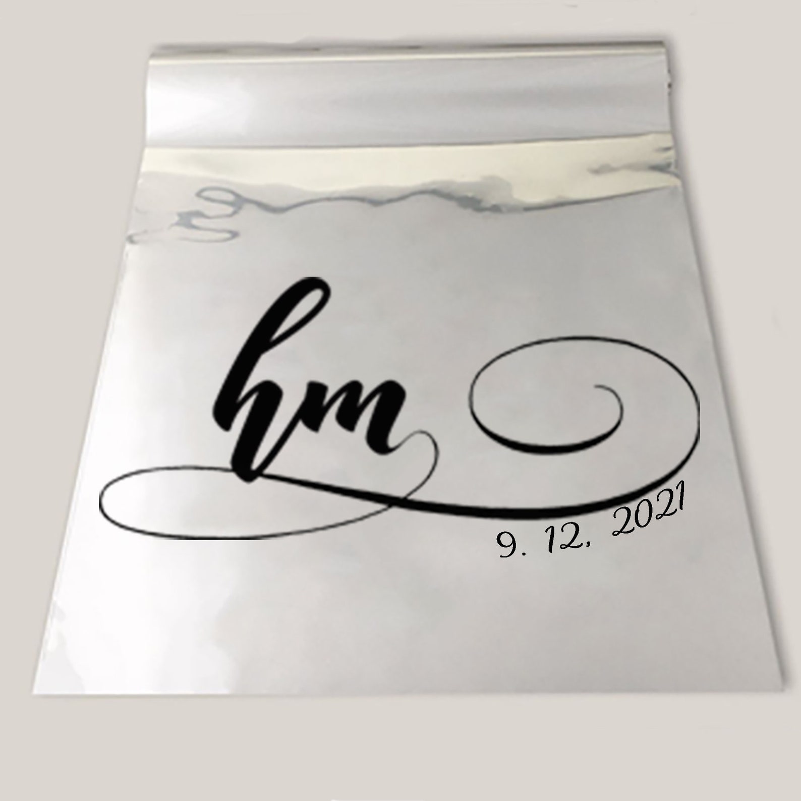 2ft Wide Personalised Mirrored Reflection Aisle Runner - Etsy Canada