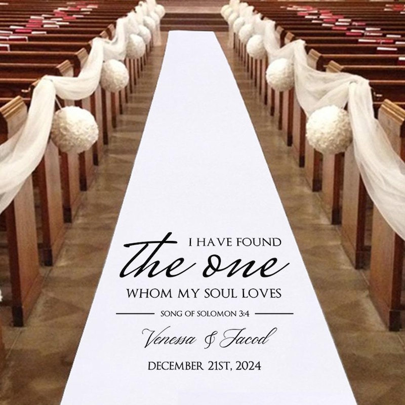 Custom Aisle Runner - Etsy