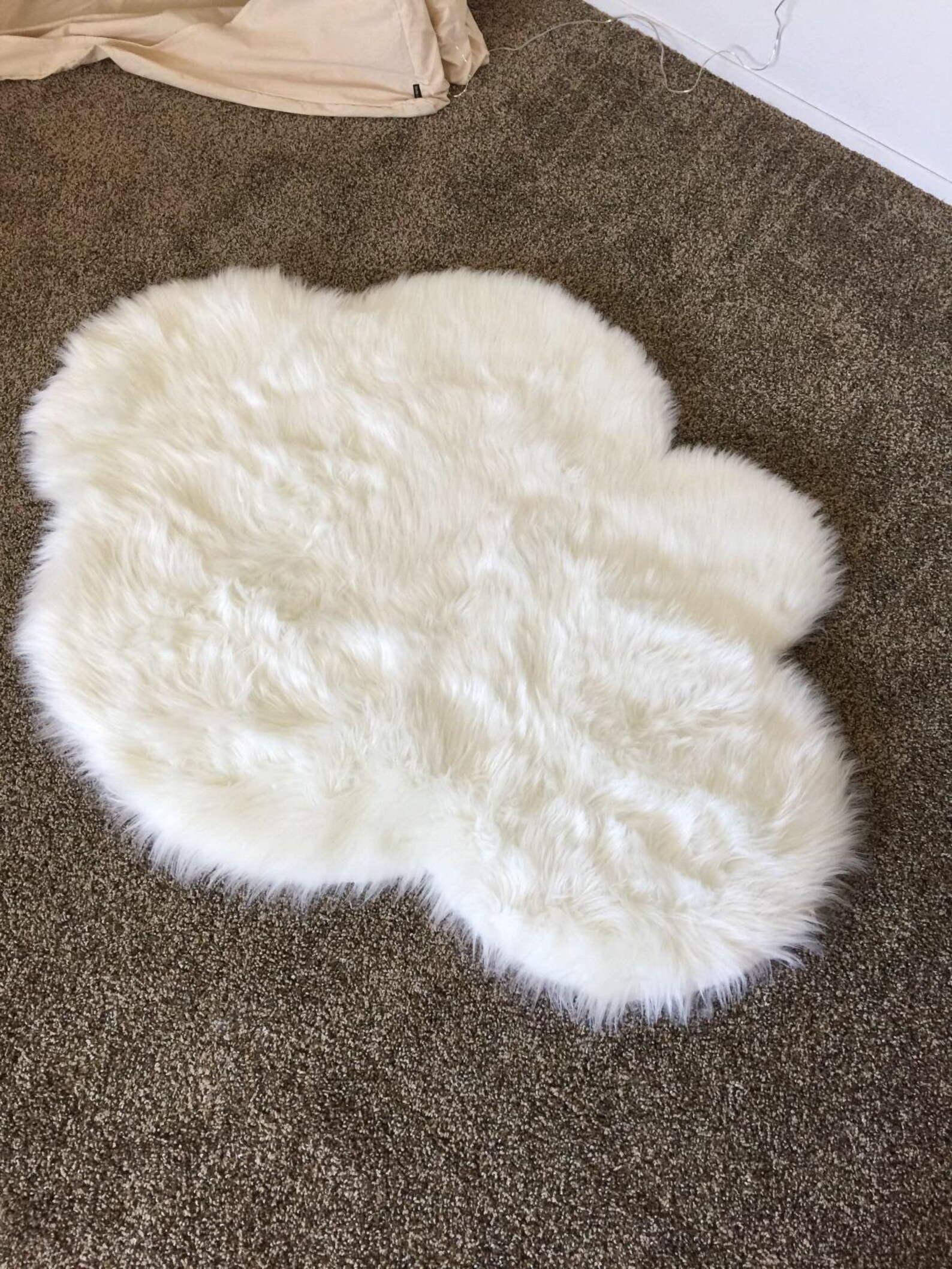 Size Personalized Cloud Shape Area Rug Kids Nursery Ivory Gray - Etsy