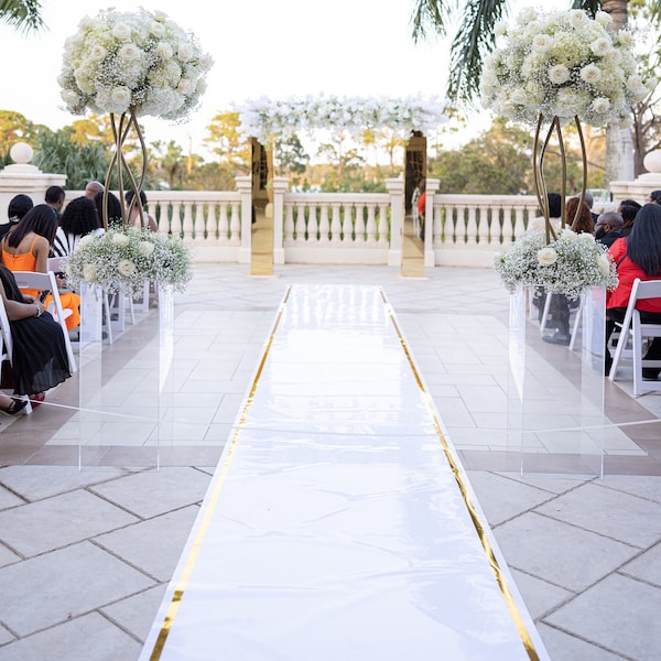Mirror Aisle Runner Wedding - Etsy