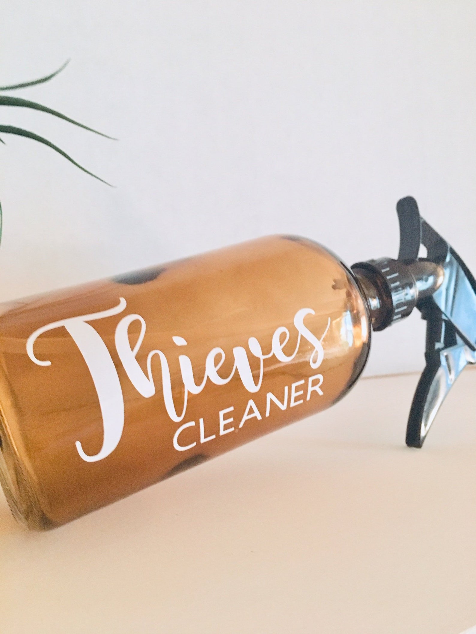 Thieves Cleaner Label 8-16oz Spray Bottle Decal, Household Cleaner - Etsy