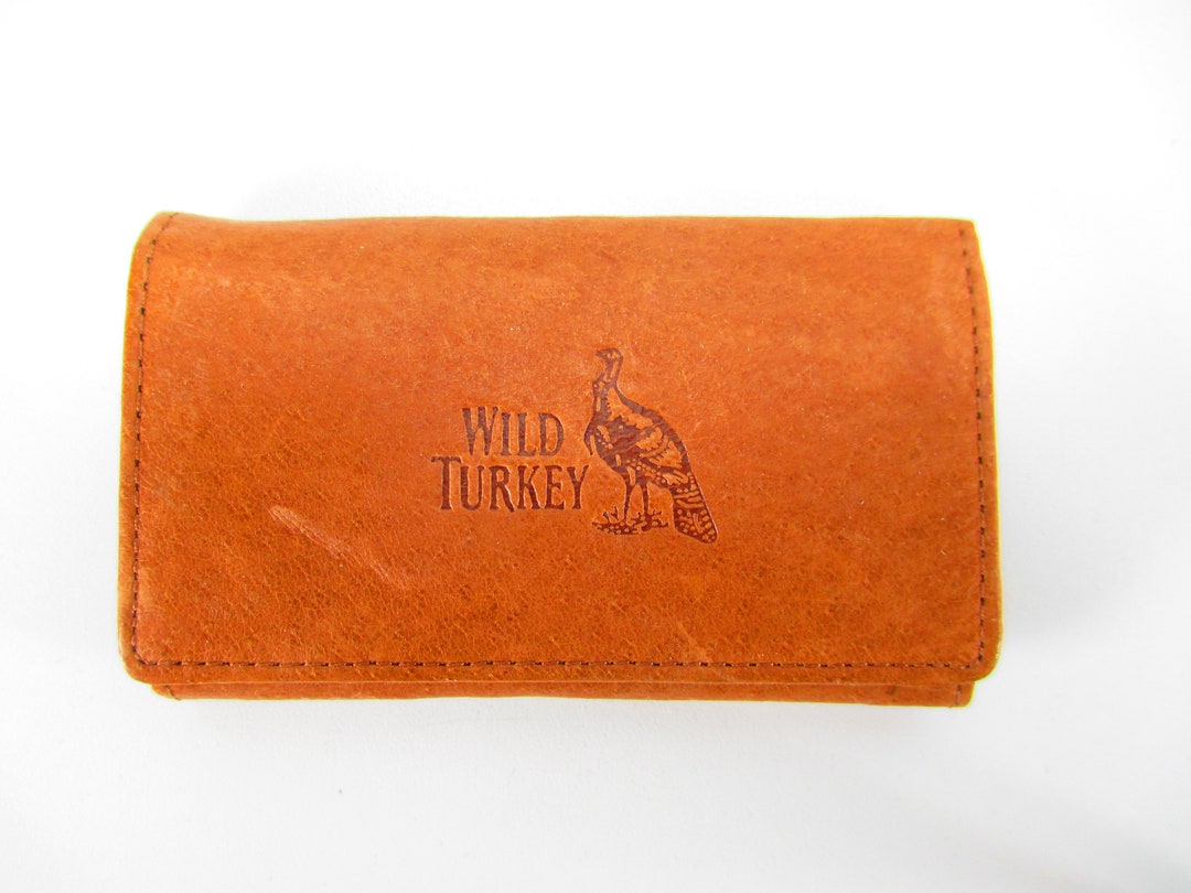 Wild Turkey Keychain Wallet Whiskey Leather - Etsy