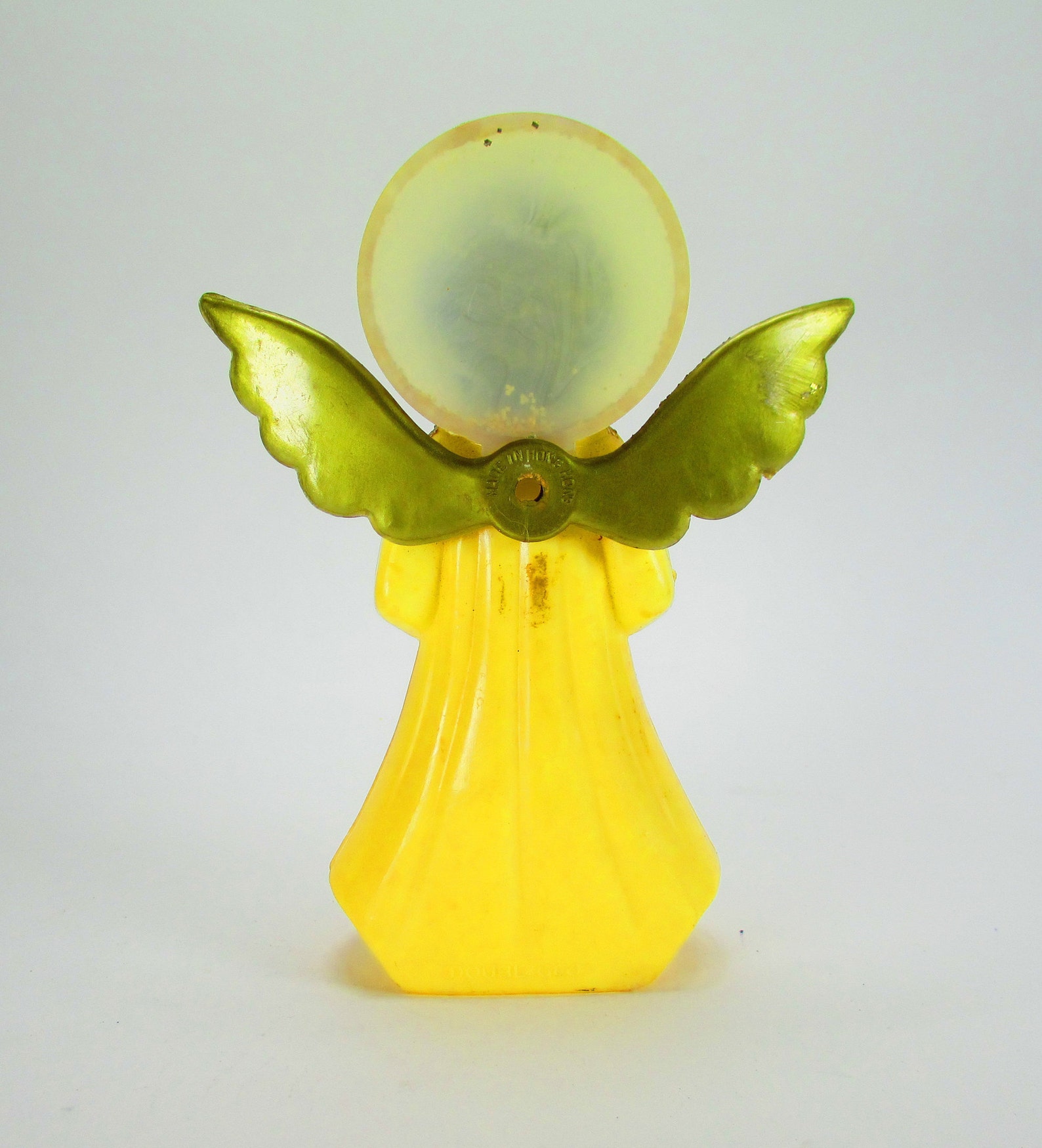 Vintage Tree Topper Plastic Angel With Wings Small Girl - Etsy