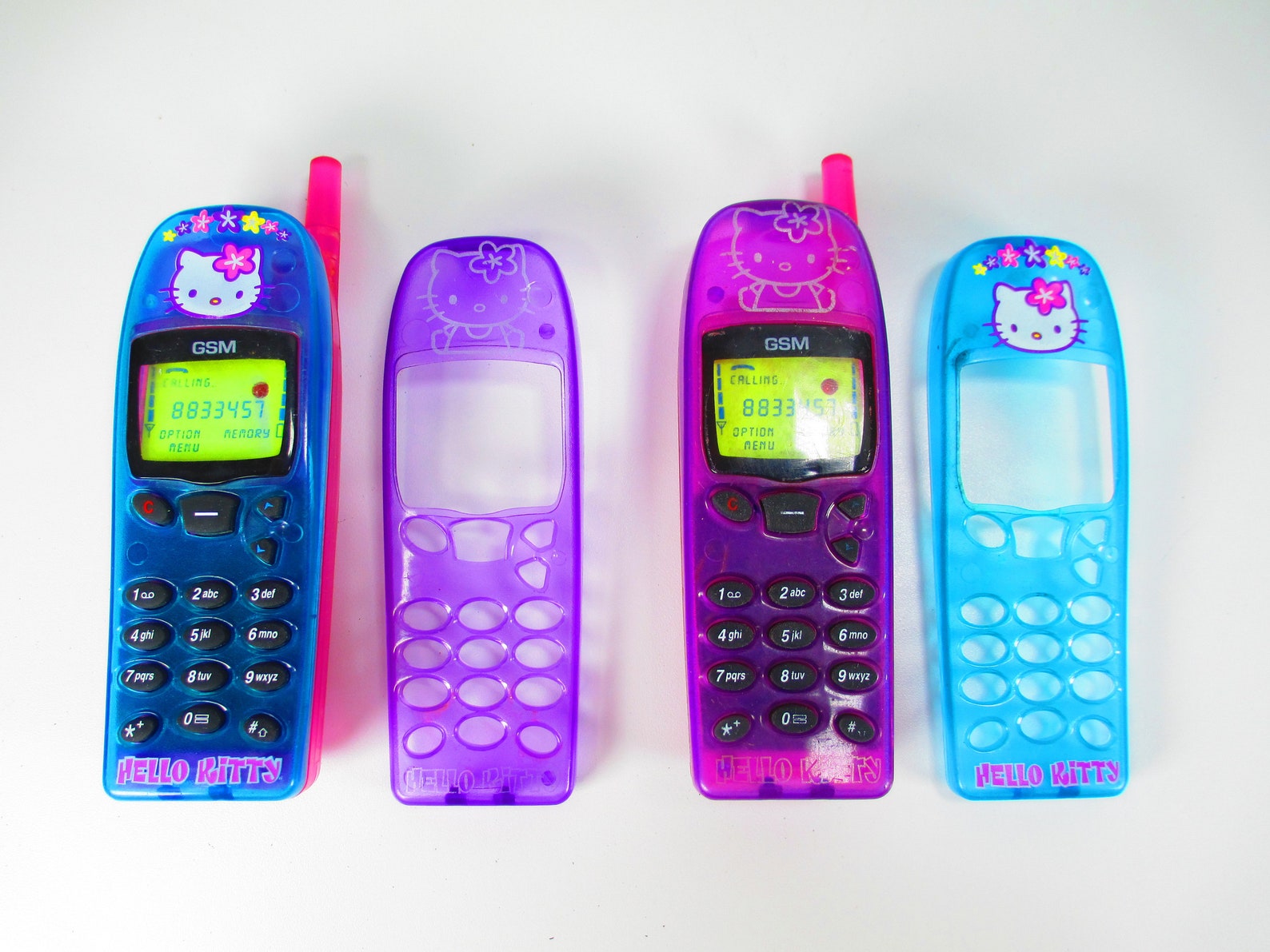 2 Hello Kitty Nokia Toy Play Phone W/ 2 Extra Covers 1 - Etsy