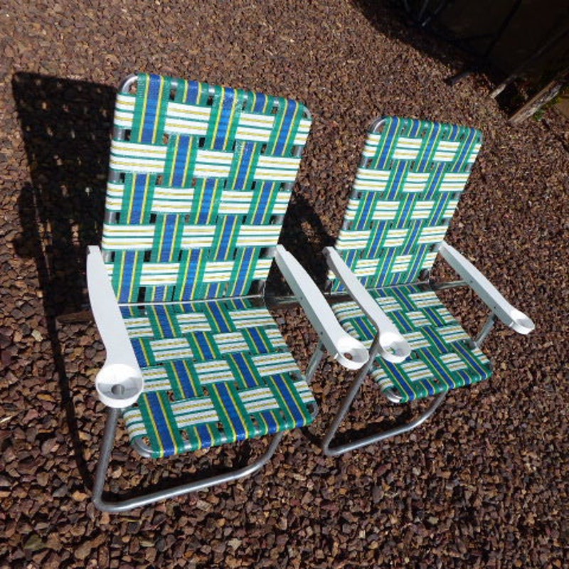 Vintage Camp Chair - Etsy