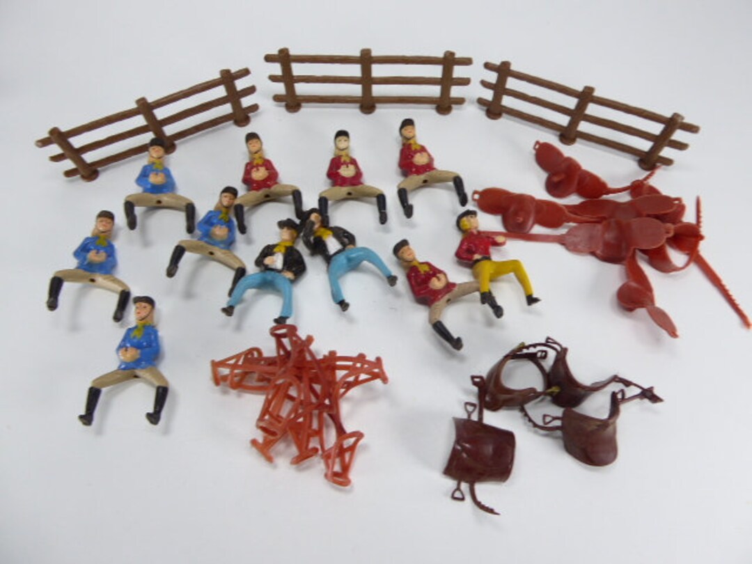 Cowboys and Girls Horse Riding Figures and Parts - Etsy