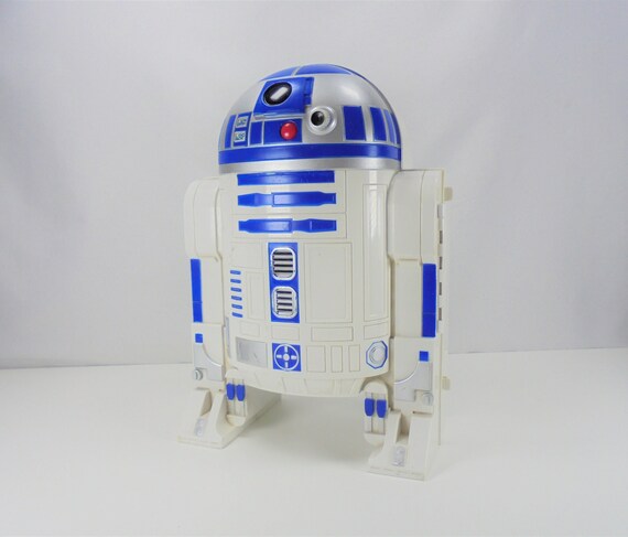 Star Wars R2-D2 Figure Storage Case Playset Hasbro 1998 - Etsy