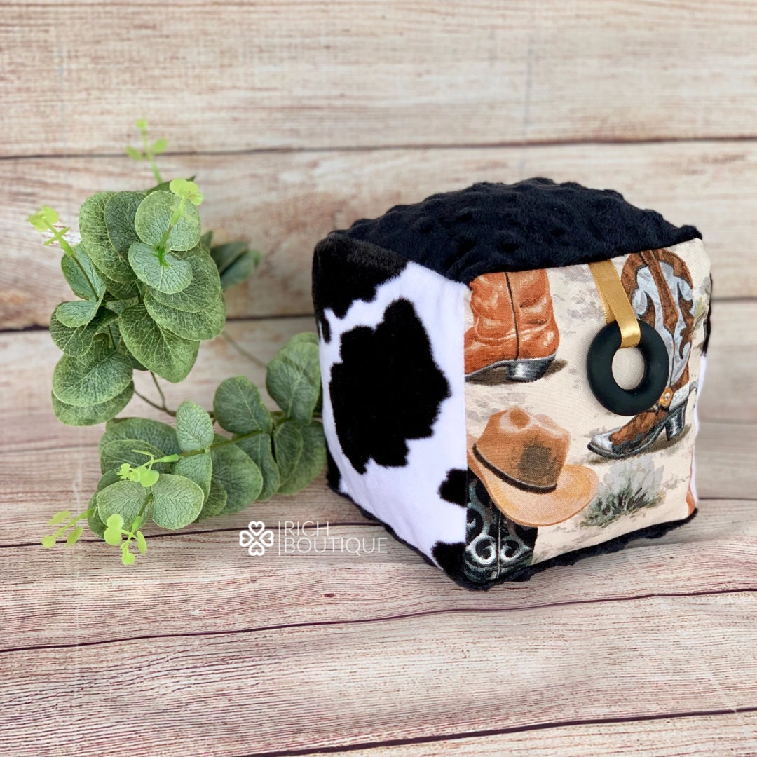 SOFT BLOCK // Sensory Soft Block Baby Soft Block Baby Rattle - Etsy