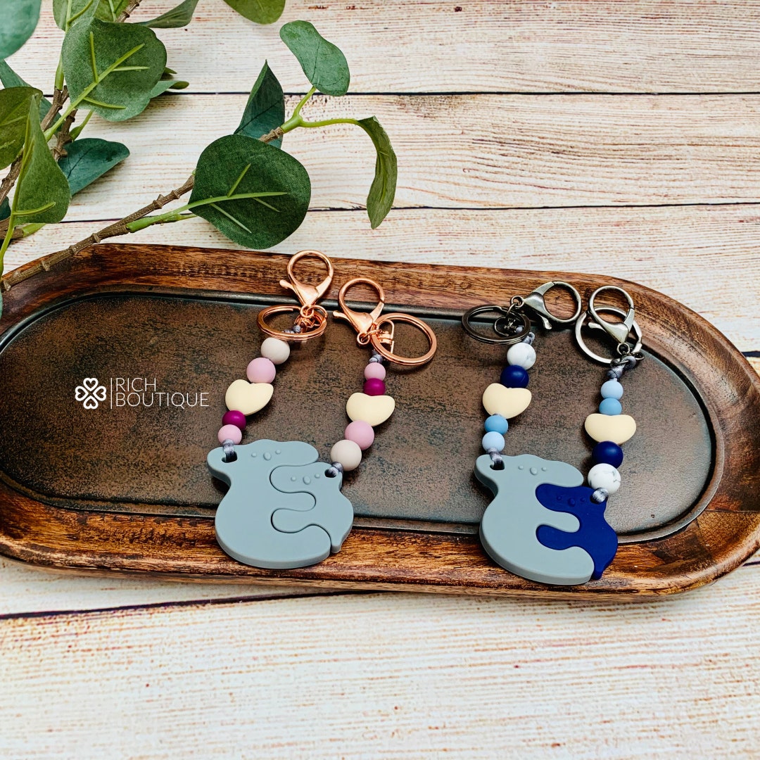 KOALA Friendship Key Chains// Koala Key Chain, BFF Charm Key Chain ...