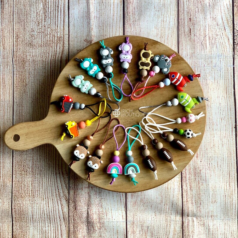 KIDS ZIPPER Pulls//toddler Zipper Pull, Backpack Zipper Pull, Kids ...