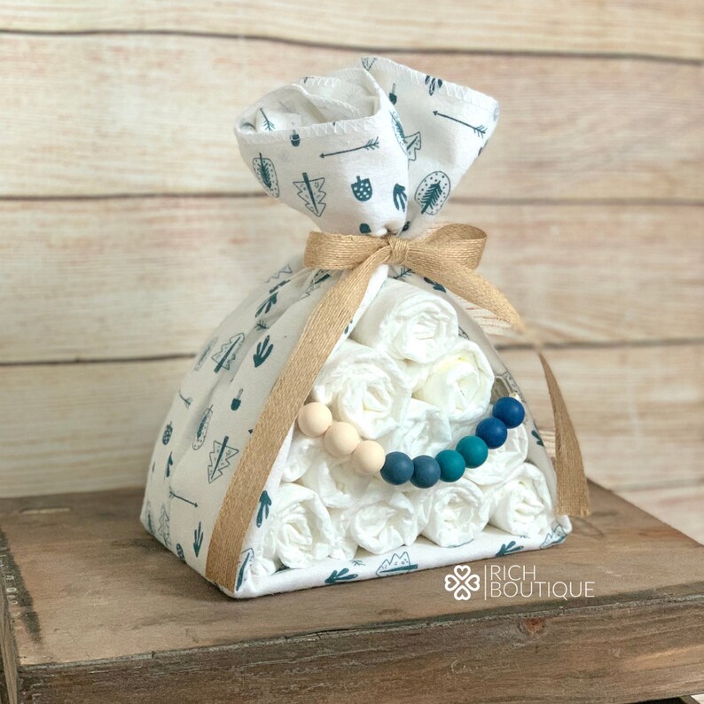 STORK Bundle Gift// Baby Gift Bundle, Baby Shower Gift, Baby Stork ...