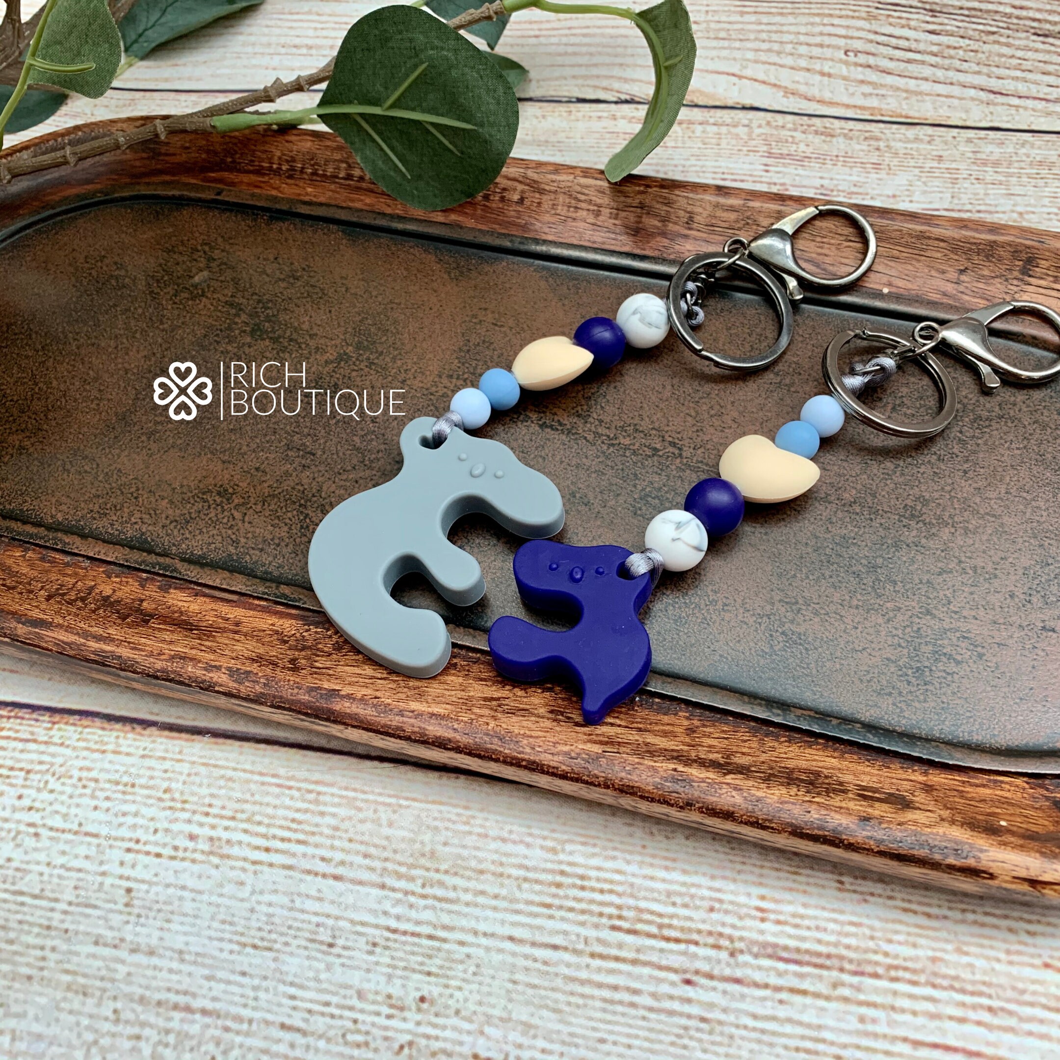 KOALA Friendship Key Chains// Koala Key Chain, BFF Charm Key Chain ...