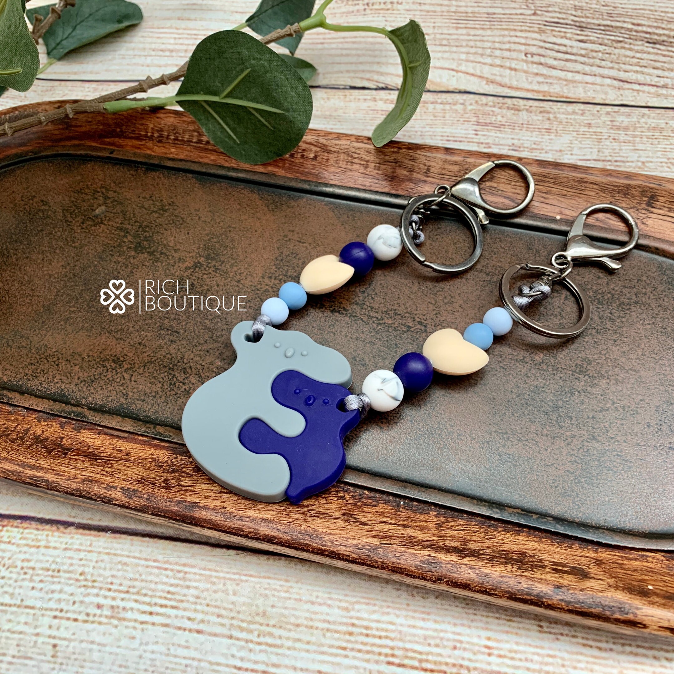 KOALA Friendship Key Chains// Koala Key Chain, BFF Charm Key Chain ...