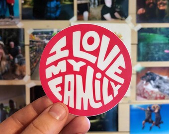 I love my family | Etsy