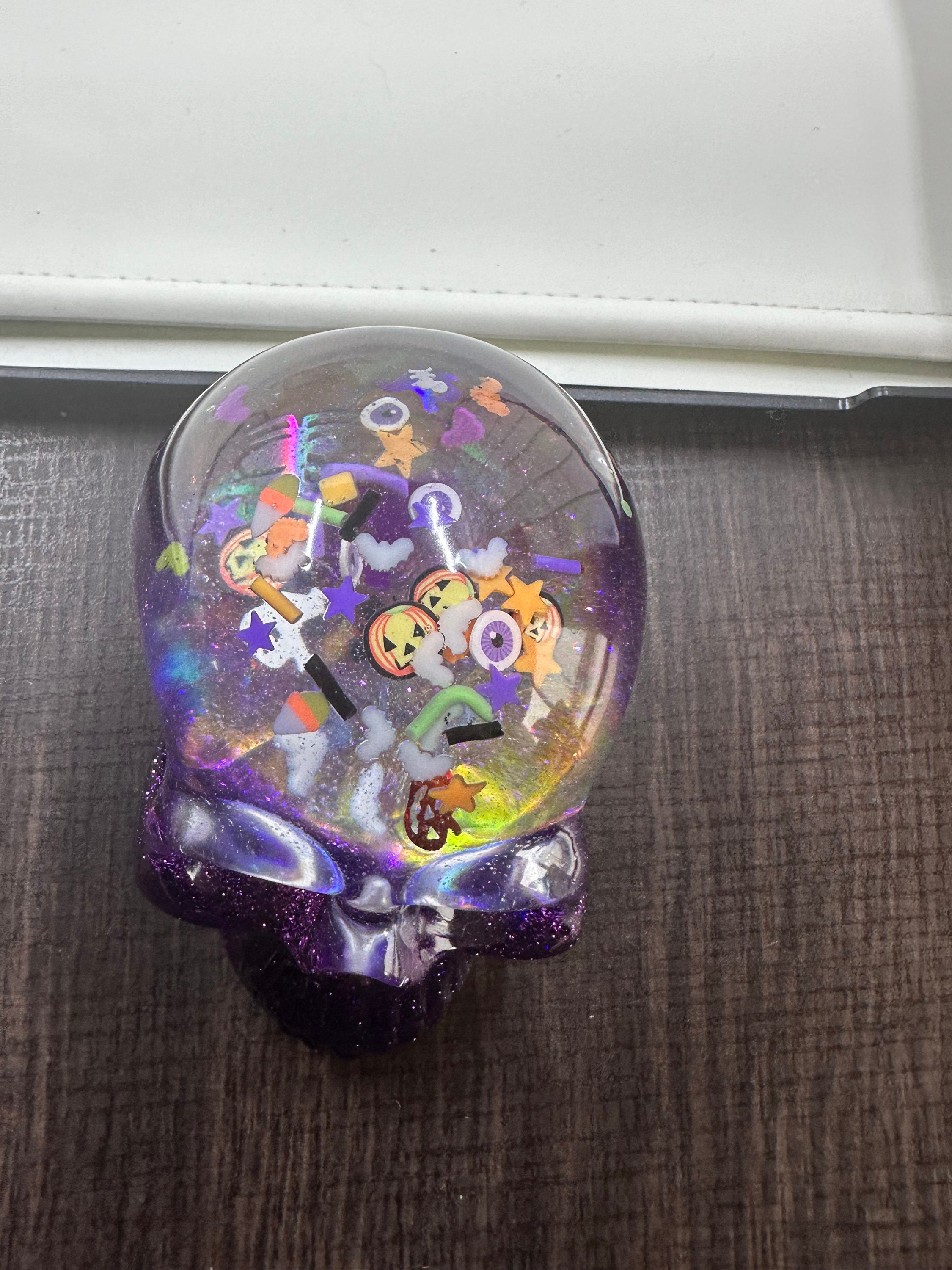 Skull Resin Statue - Etsy