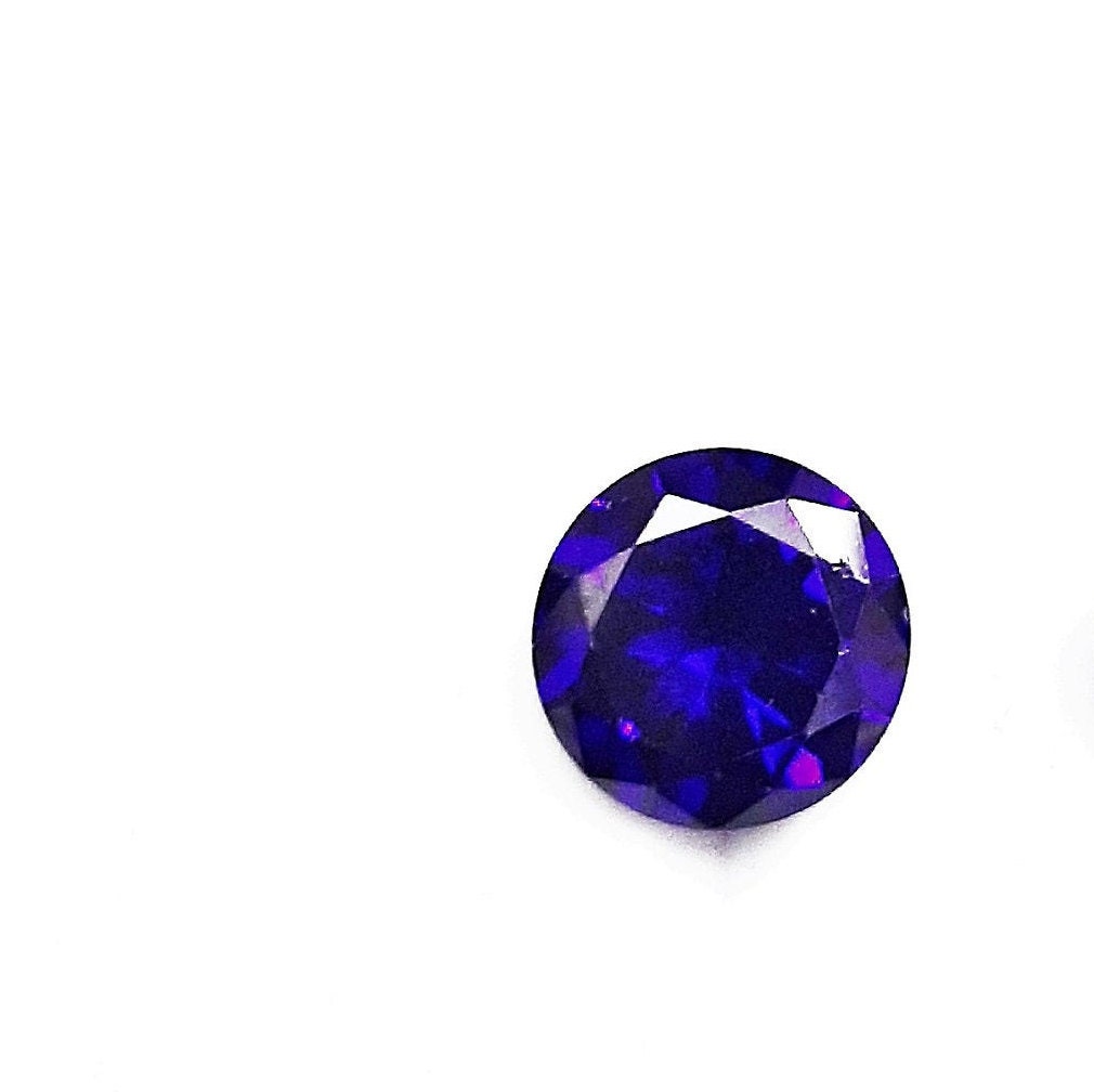 Diamond Shape Natural Blue Amethyst (marka) Beautiful Faceted 10X10 MM ...