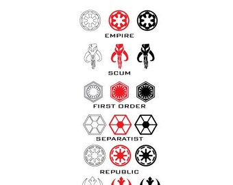 Faction symbols | Etsy