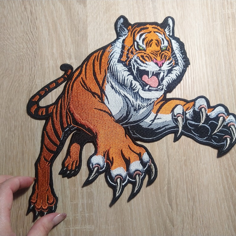 Tiger Jacket Patches - Etsy