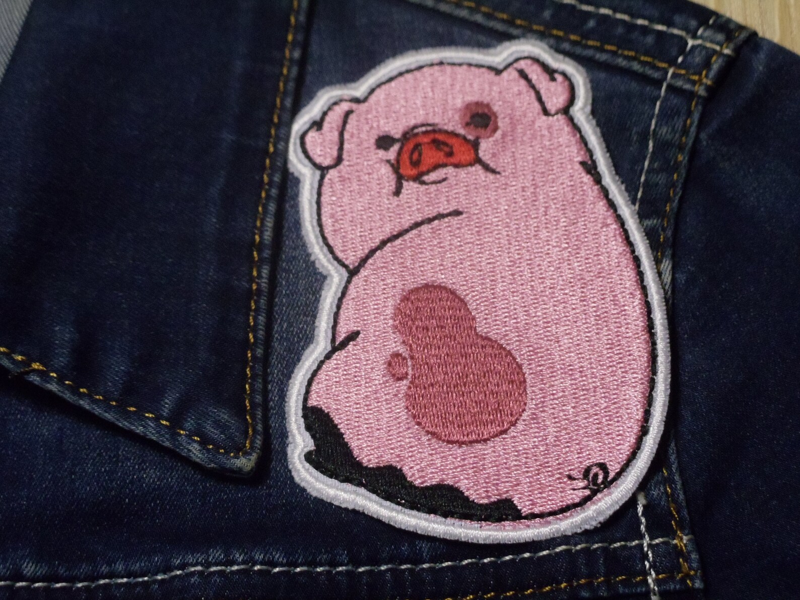 Patch Pig Animal Patch Sew on Embroidered Patches for Jackets | Etsy