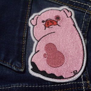 Patch Pig Animal Patch Sew on Embroidered Patches for Jackets | Etsy