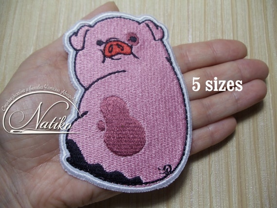 Patch Pig Animal Patch Sew on Embroidered Patches for Jackets | Etsy