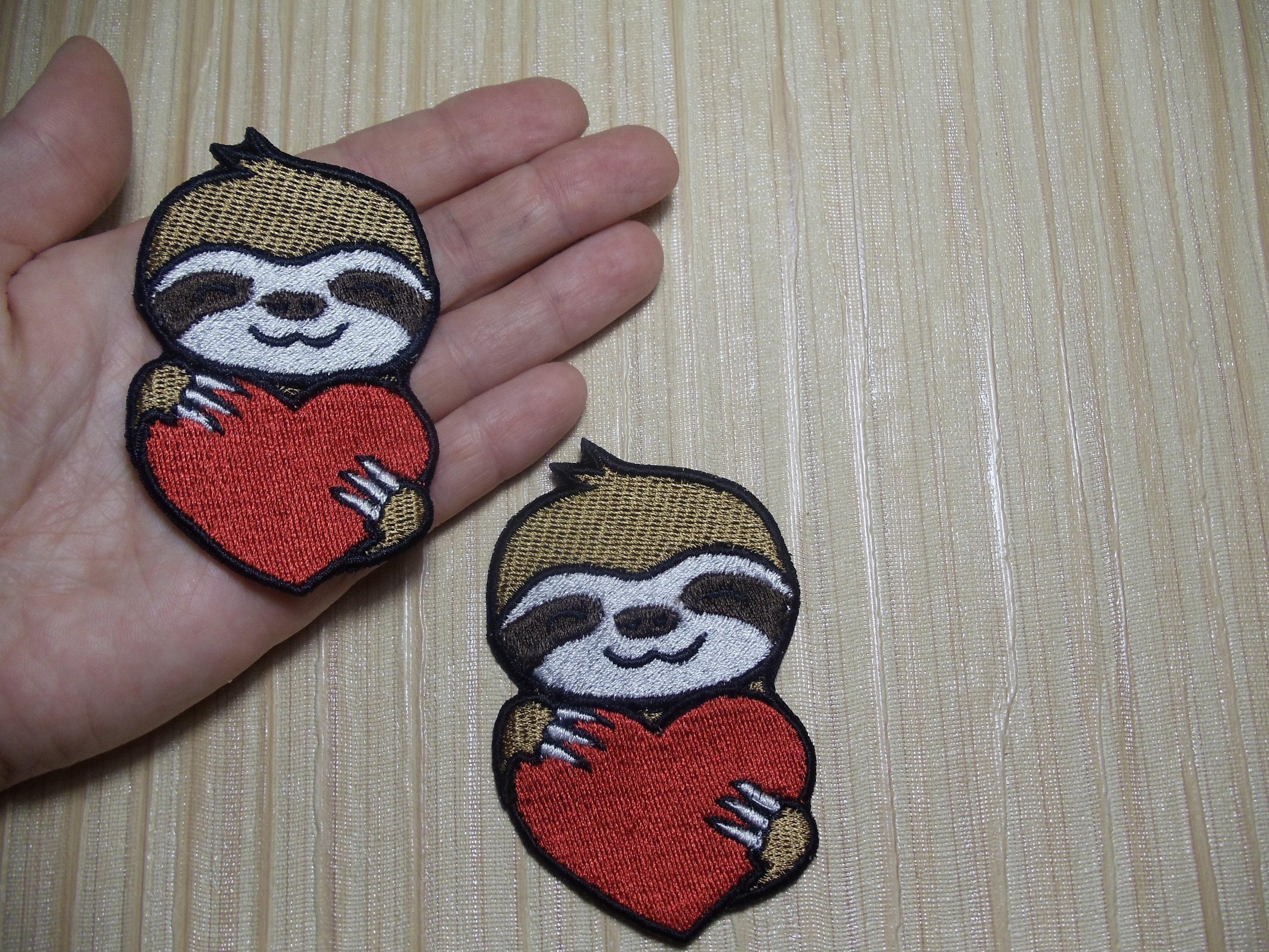 Sloth Iron on Patch for Jeans Custom Cute Animal Patch Small | Etsy