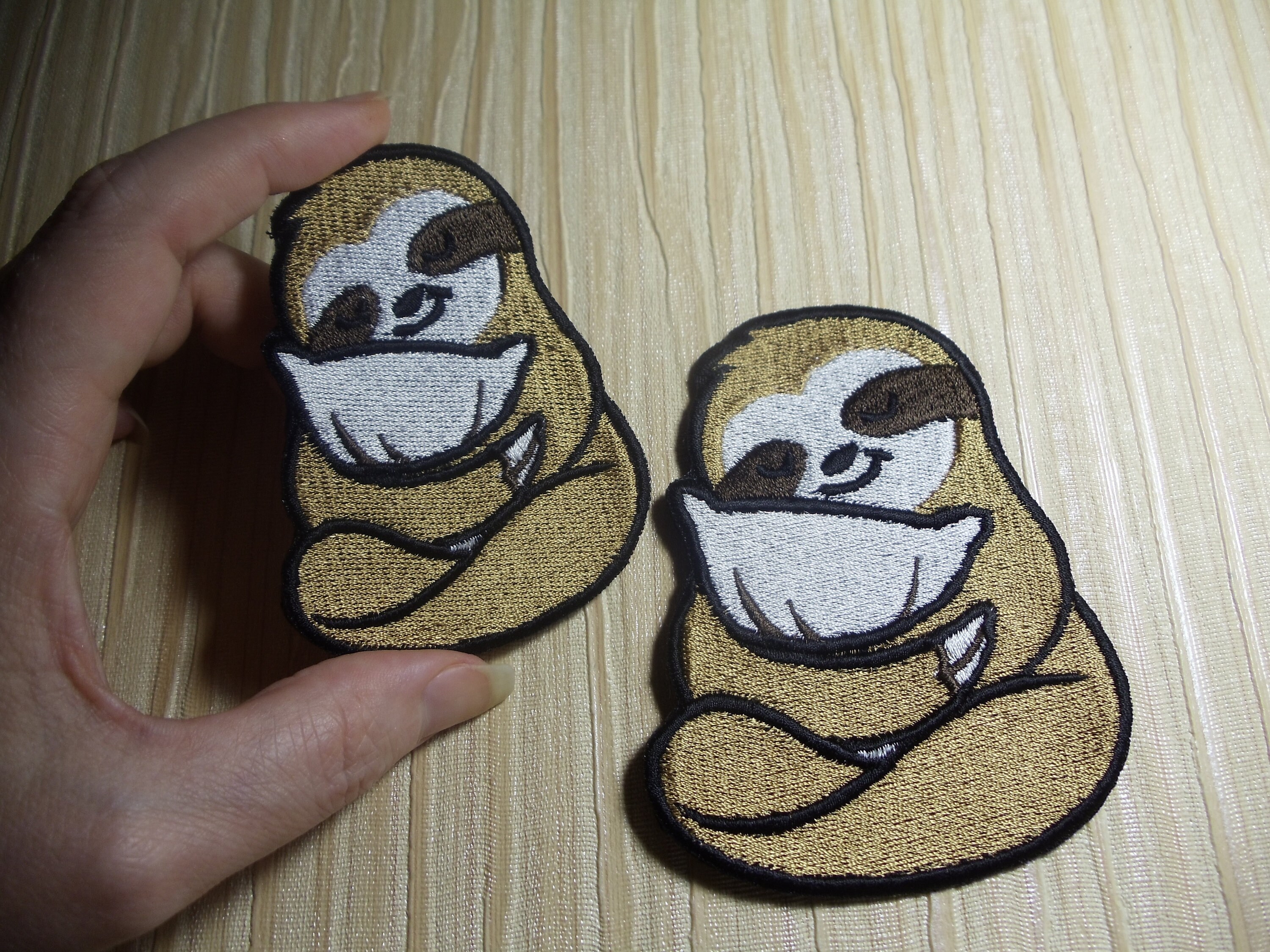 Sloth Iron on Patch for Jeans Custom Cute Animal Patch Small | Etsy