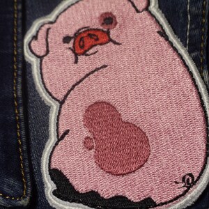 Patch Pig Animal Patch Sew on Embroidered Patches for Jackets | Etsy