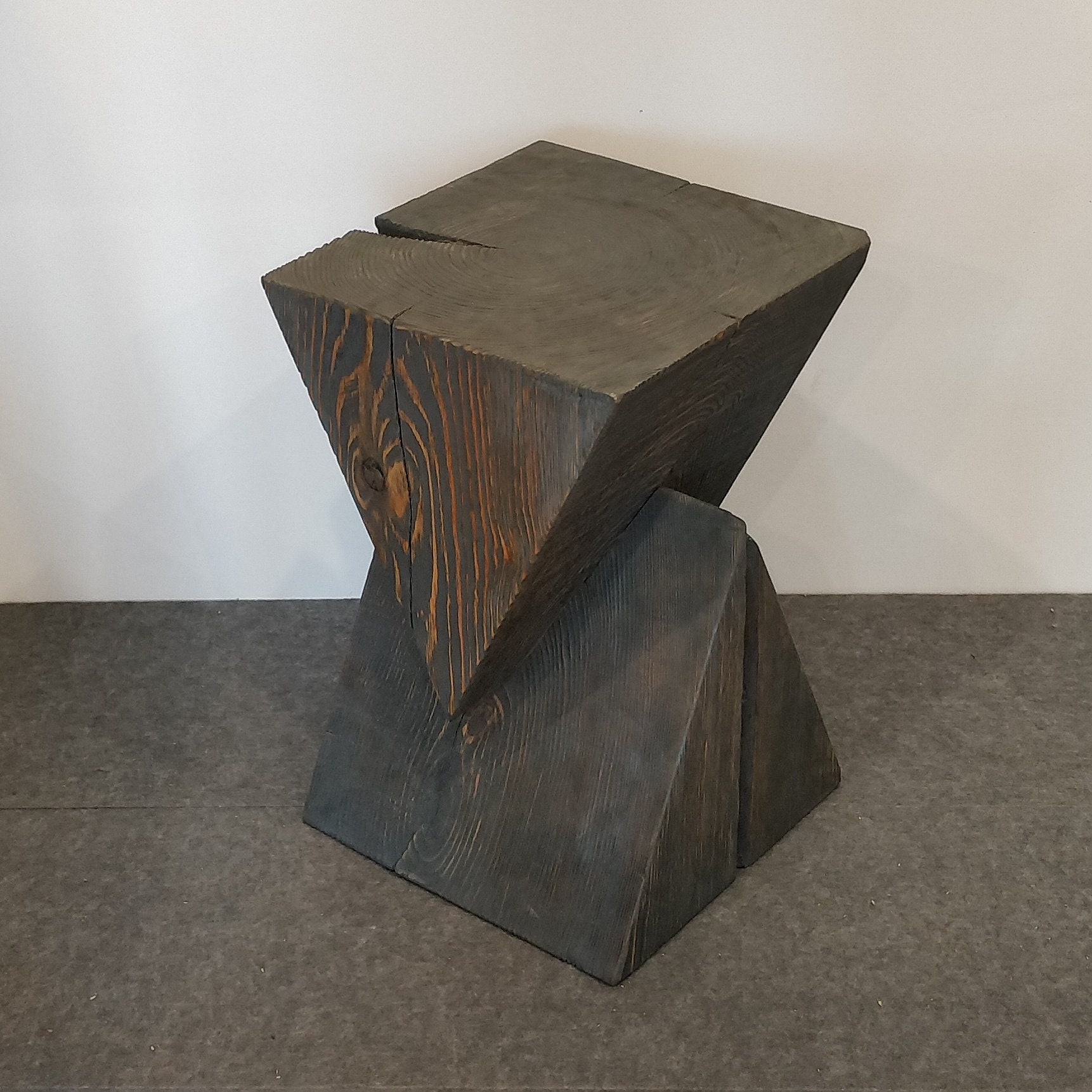 Time Side Table Stool Lamp Table Flower Table - Etsy