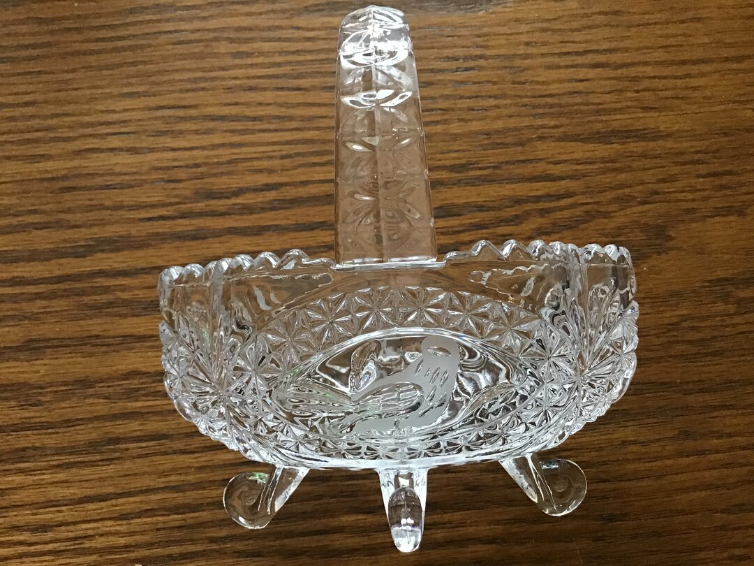 Hofbauer Crystal Basket Byrds Series - Etsy