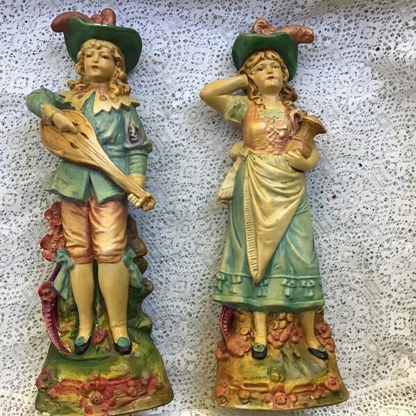 Chalkware Figurines - Etsy