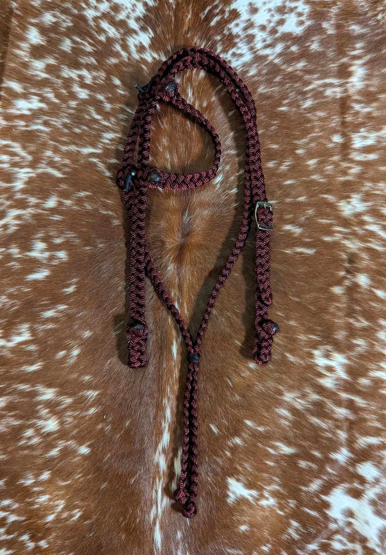 Braided Mule Tape Bridle With Fancy Throatlatch - Quick Change Option ...